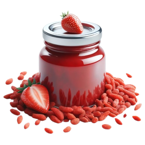 Confettura Extra di Fragole e Goji Bio | Ora su Panierebio.com